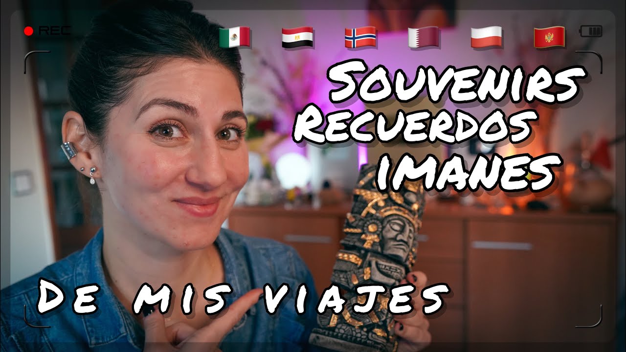 ESTOS son TODOS mis SOUVENIRS DE VIAJES 🛳️🏯🌋🗿🎢🧲🧿📿 - YouTube