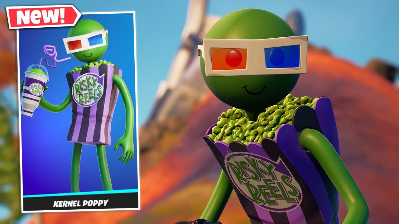 New KERNEL POPPY Skin Gameplay in Fortnite! - YouTube