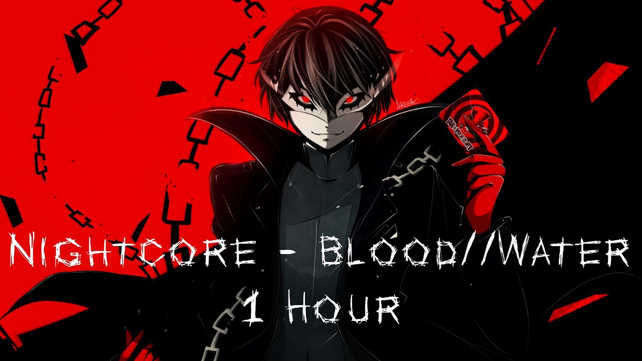 Nightcore - Blood//Water 1 Hour (Lyrics) - YouTube