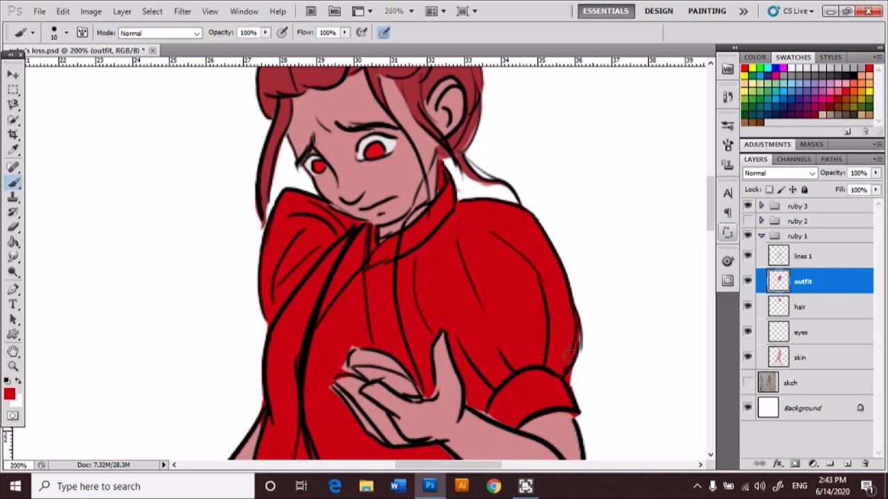 Ruby's Locket Shines Bright (Dimension 20 fan art) - YouTube