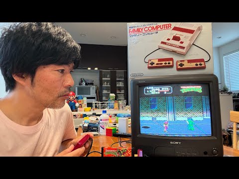 Ich bin ein wütender 52-jähriger Japaner, der Teenage Mutant Ninja Turtles spielt.
