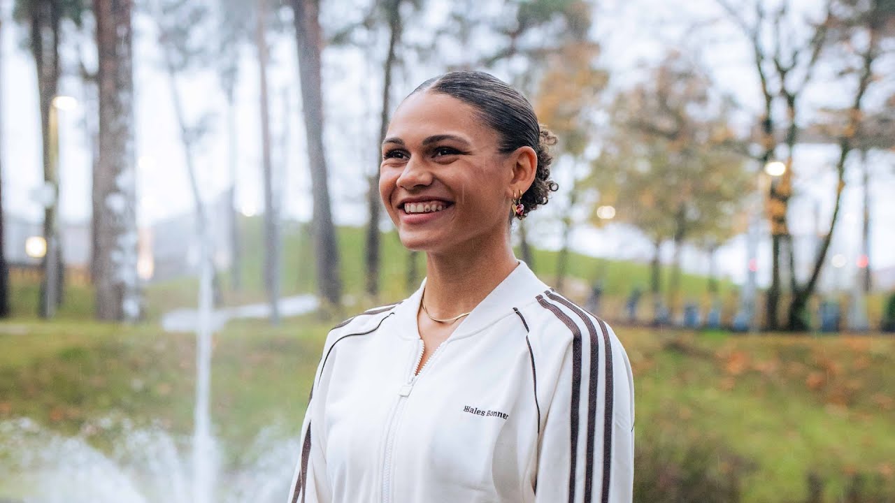 Trinity Rodman at adidas HQ: Exclusive Behind the Scenes Footage - YouTube