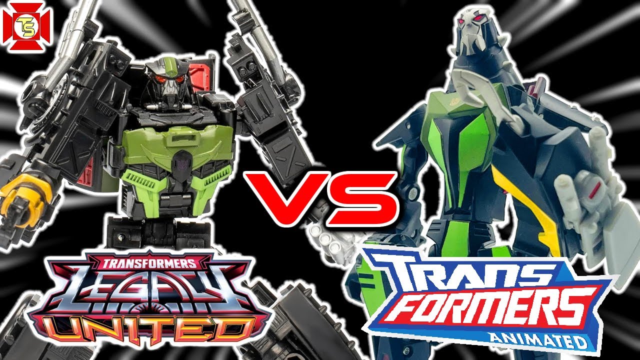 TRANSFORMERS Legacy Lockdown vs Animated Lockdown – Review - YouTube