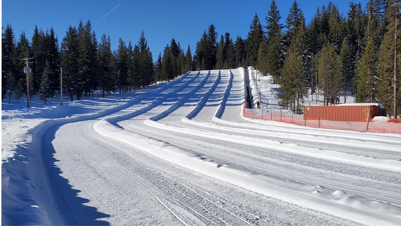 DIAMOND LAKE SNOW TUBING | TRAILER | RosaWagner USA - YouTube