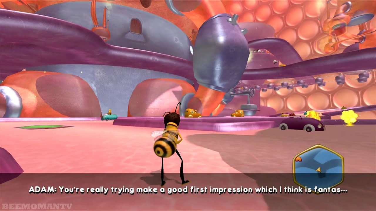 Bee Movie Game Walkthrough Part 1 - Introduction - YouTube