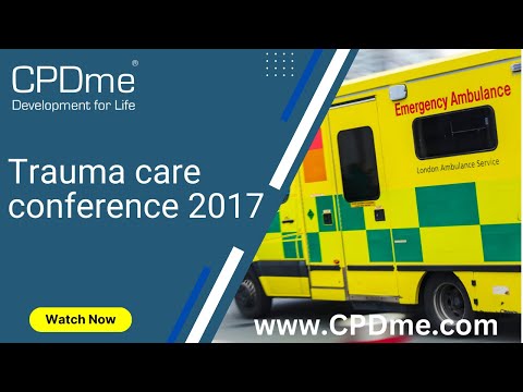 Paramedic Practice Programme Intro - Trauma Care Conference 2017