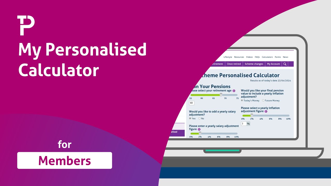 My Personalised Calculator (Transitional Protection) | Teachers ...