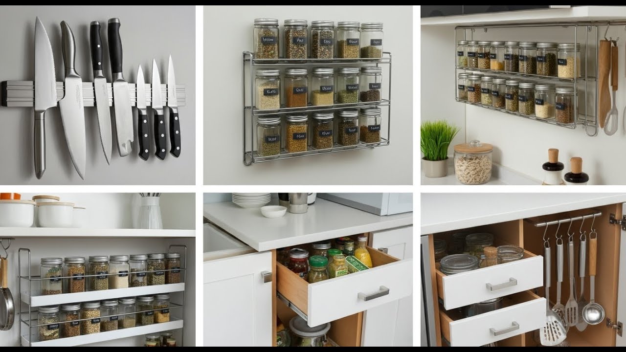Small Space Living: Maximizing Storage in Your Kitchen - YouTube