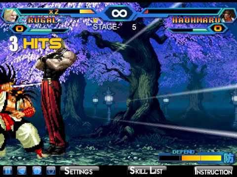 KOF Wing 1.9 - Rugal Gameplay - YouTube