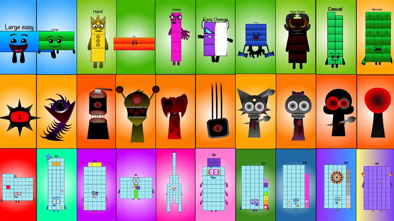 Which Wins??? DifficultyBlocks Band vs Incredibox Sprunki vs ...