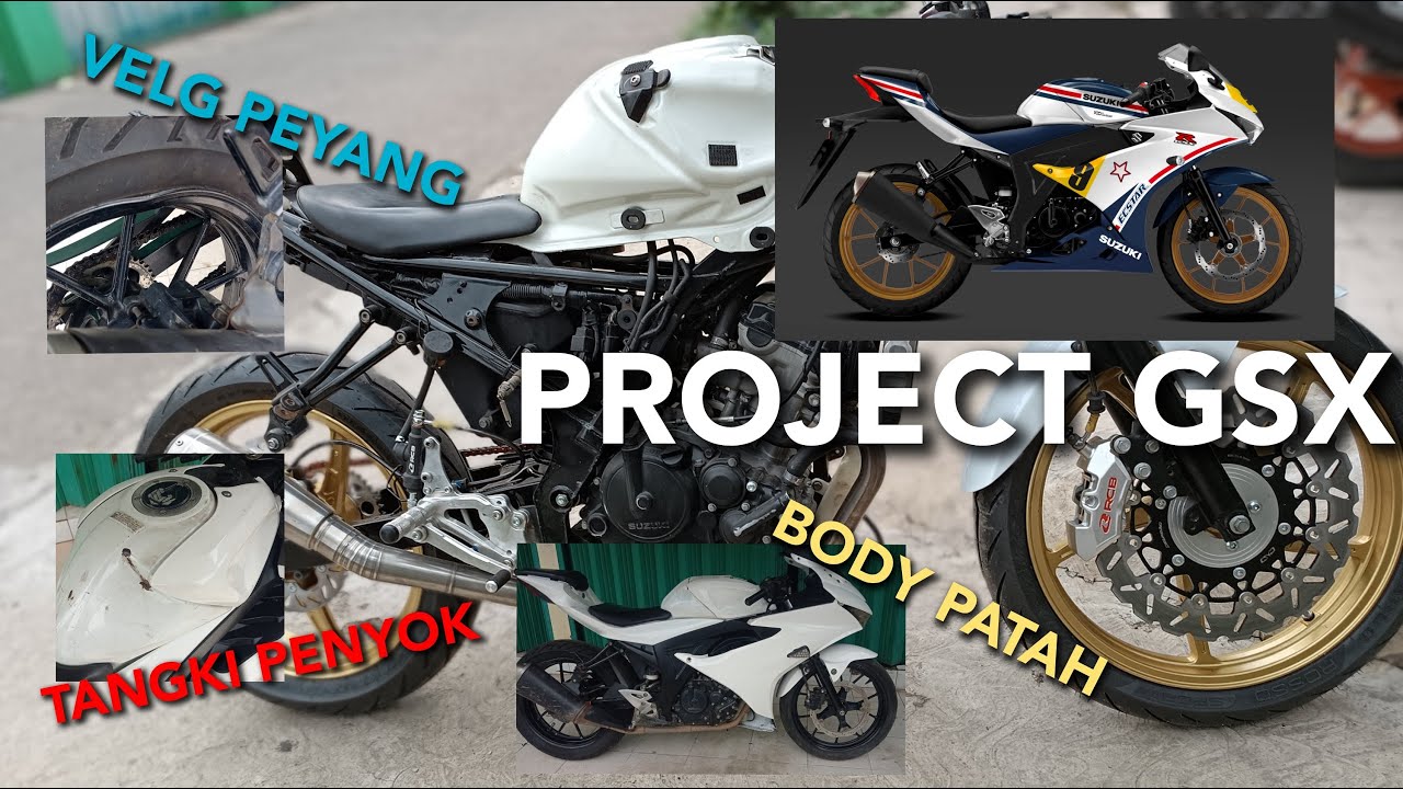 BELI GSX R150 BAHAN MODIF - YouTube