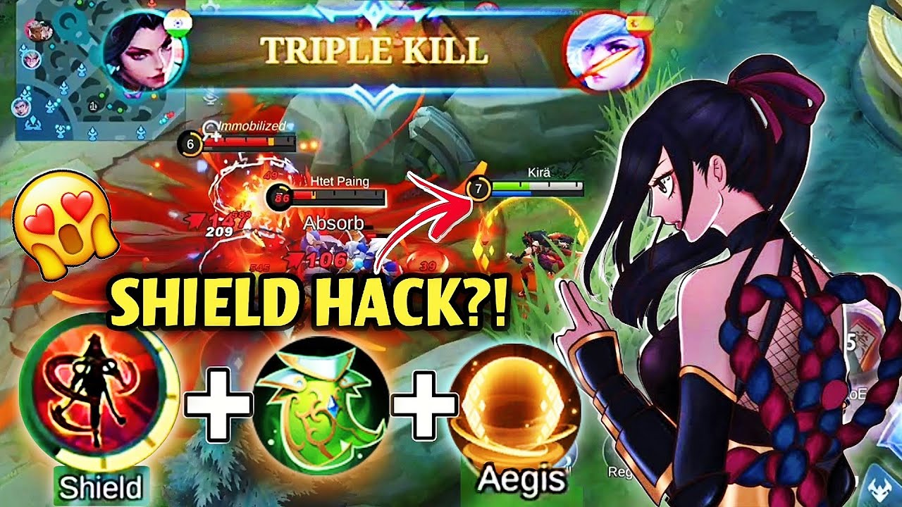 REVAMPED HANABI SHIELD HACK?!🤯1st Skill + Oracle + Aegis = Unlimited ...