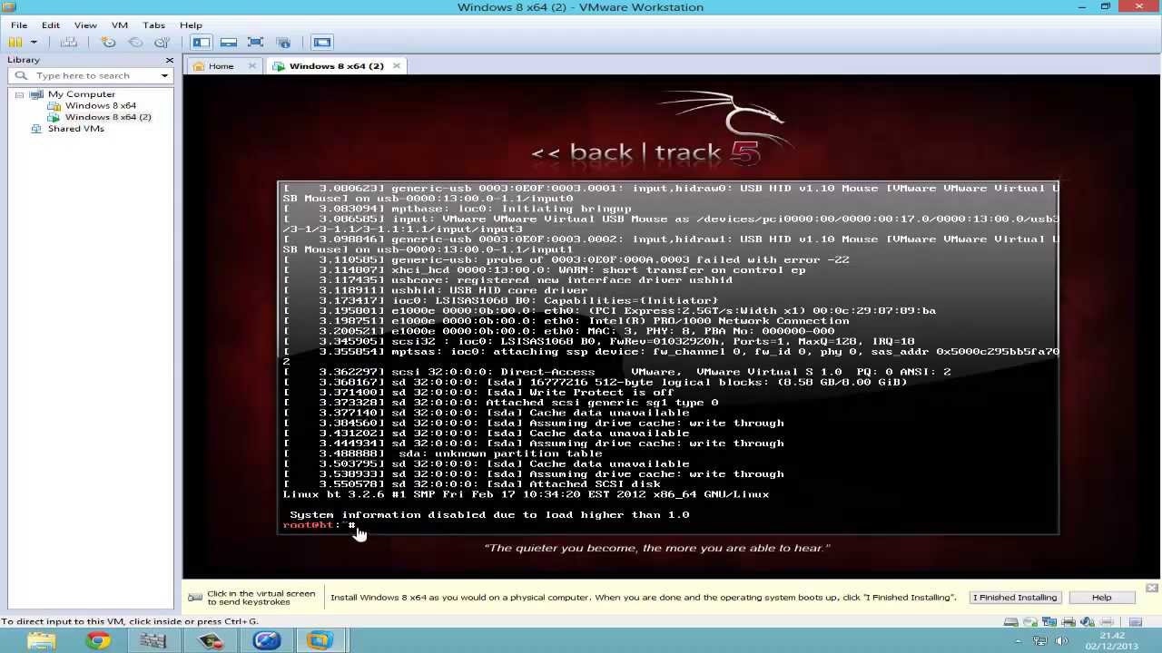 Installare BackTrack 5 r3 su una macchina virtuale ITA - YouTube