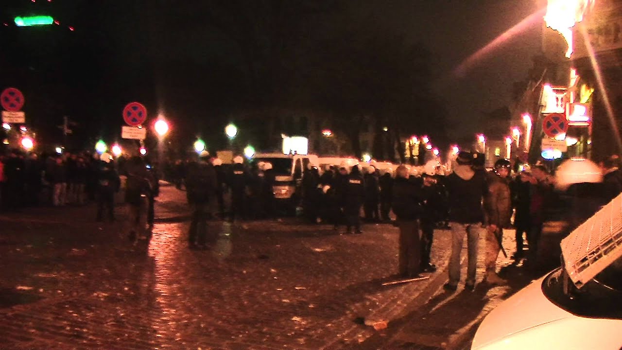 Riga city riots 20 - YouTube
