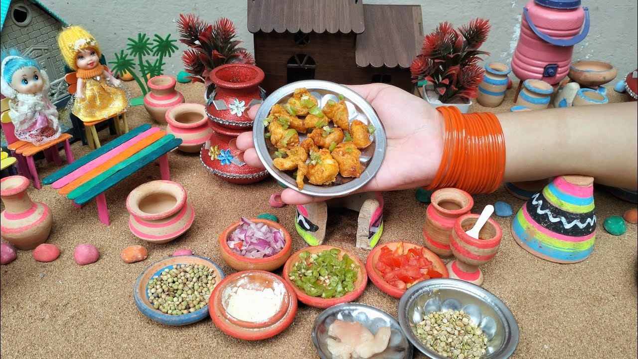 Mini chicken pakora|world smallest chicken pakora|juicy and yummyy ...