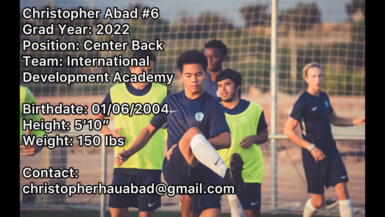 Christopher Abad Highlights 2020 - YouTube