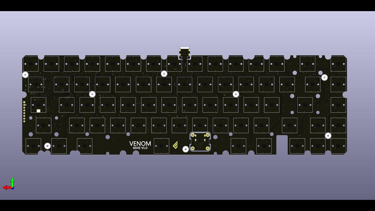 VENOM65HE, OVERTURE, NEW HE SWITCH AND GMK BLUE ALERT - YouTube