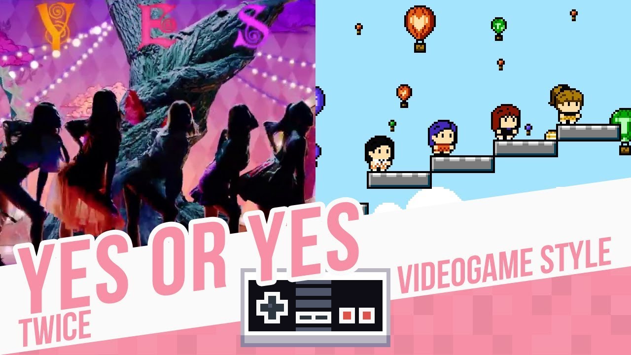 YES OR YES, TWICE - Videogame Style - YouTube