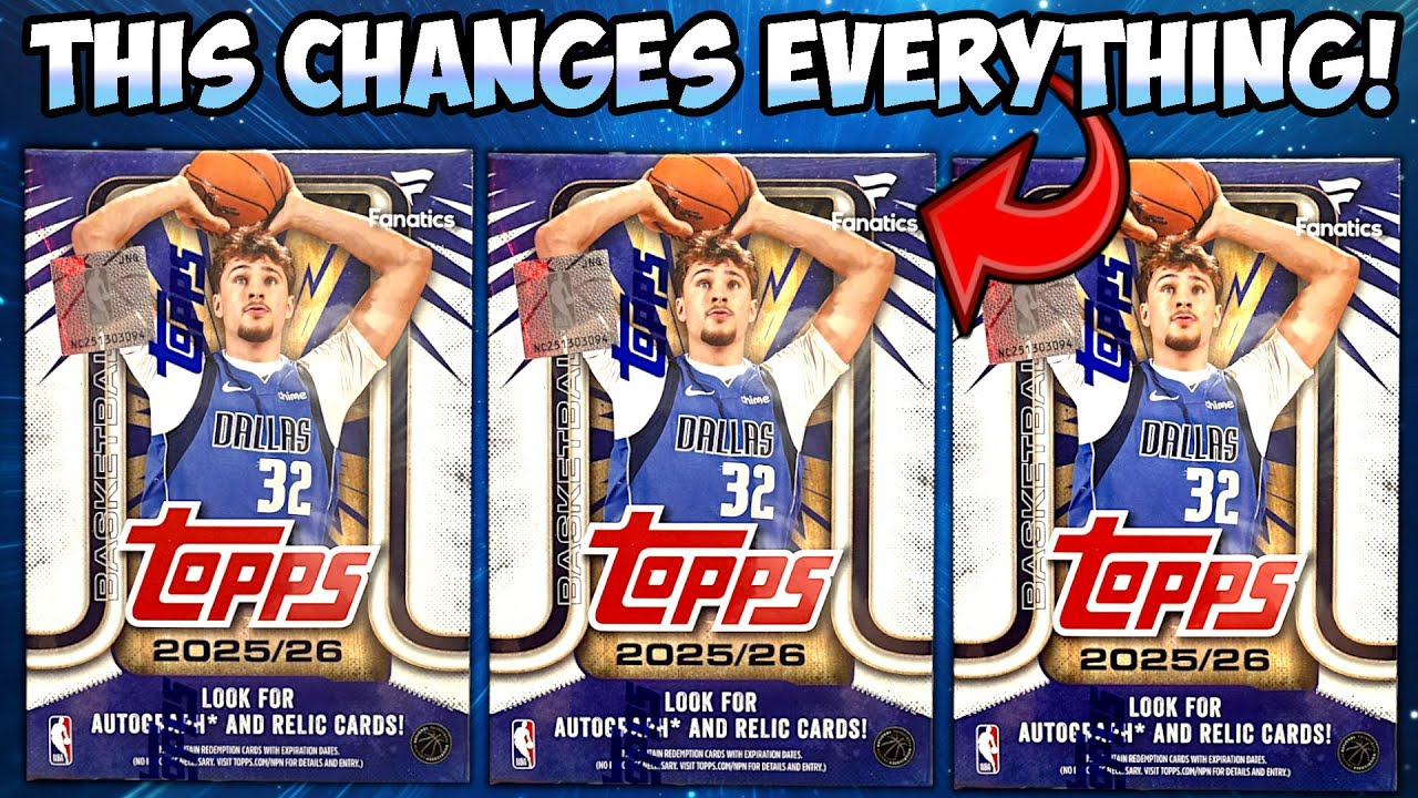 Opening NEW EXCLUSIVE FANATICS BOXES 2025-26 Topps Basketball Cards ...