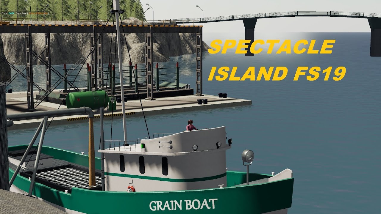#fs19 maps fs19 : Spectacle Island - YouTube