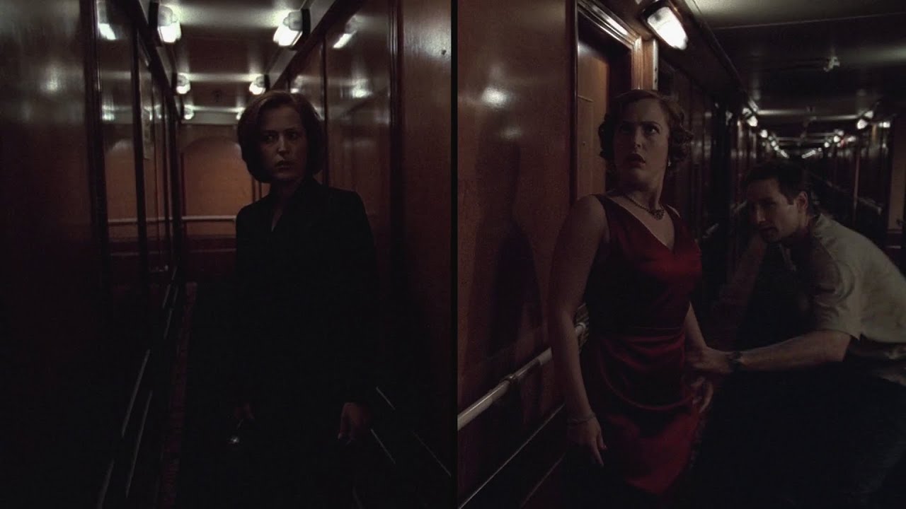 The X-Files "Triangle" : split-screen through time - YouTube