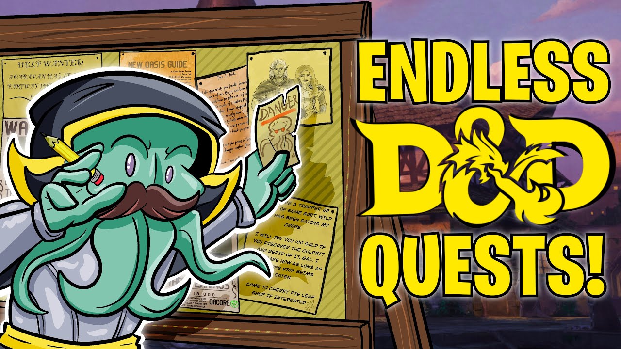 Turn a Job Board into Endless Quests for D&D - YouTube