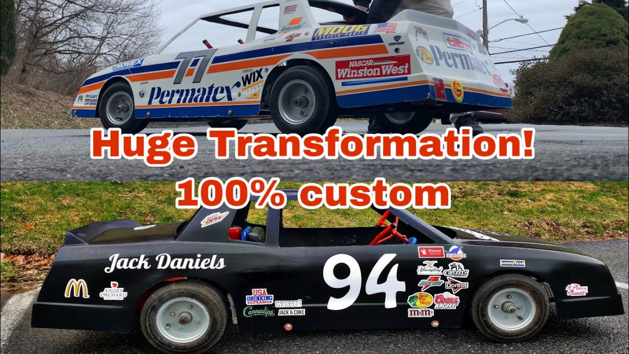 Building My NASKART in 12 Minutes! NASCAR Go Kart Build - YouTube