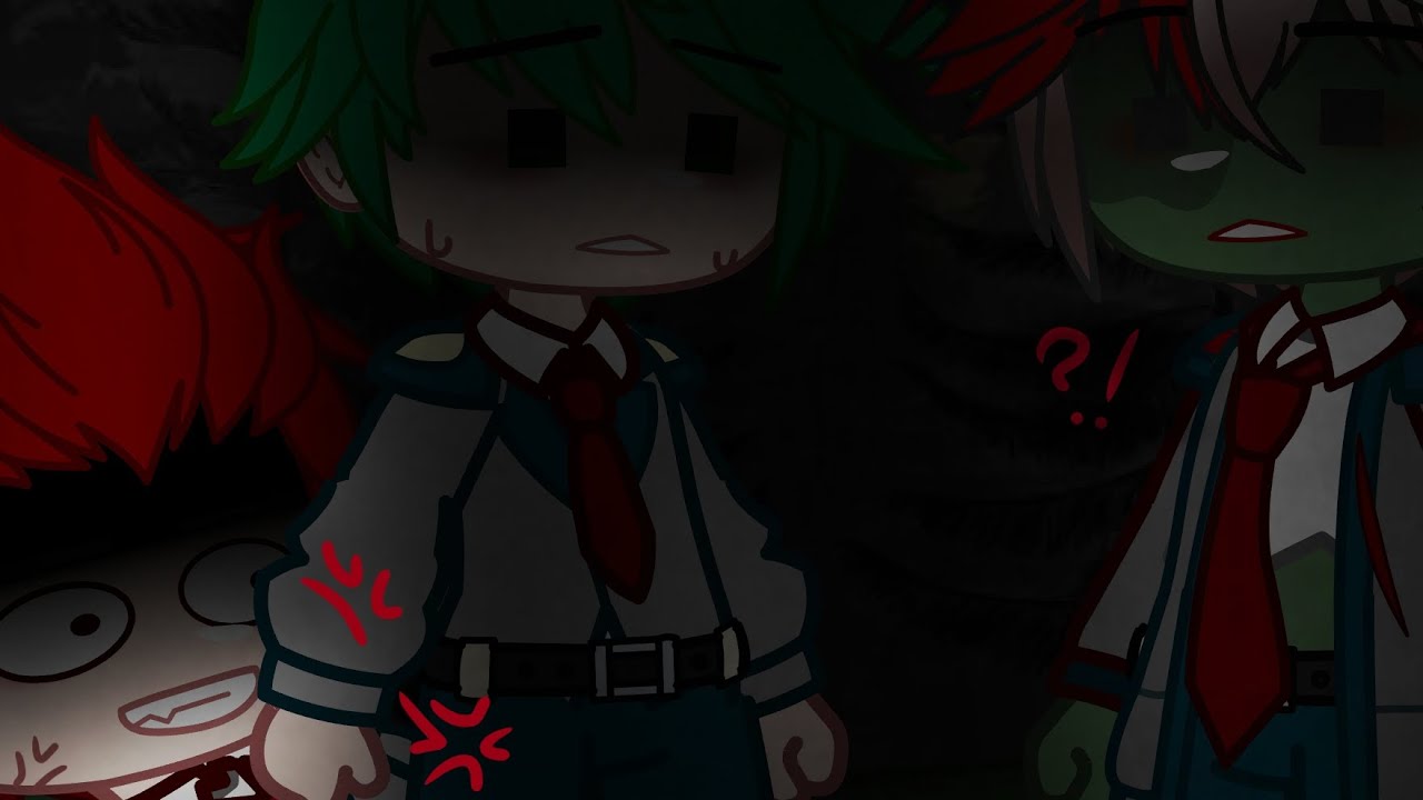 'when Midorya and Kirisihima tried to enter a 'haunted house'..🤩 ...