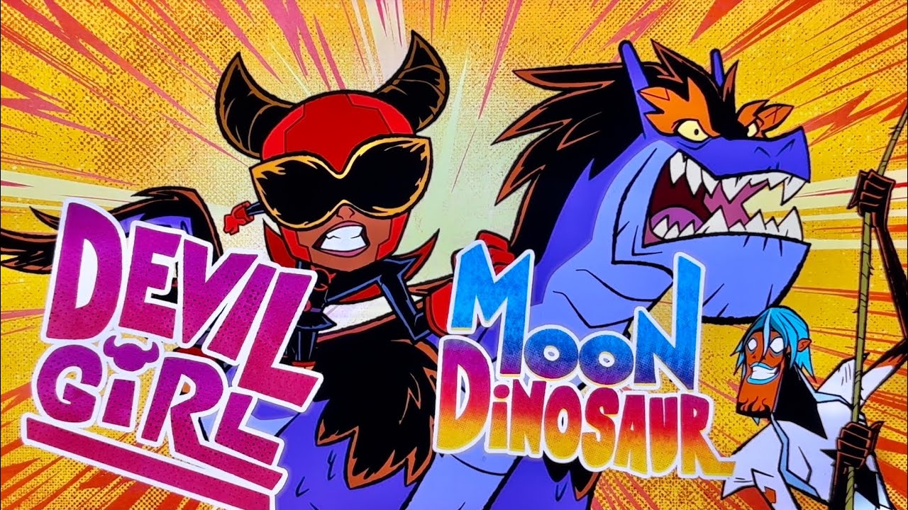 MGDD Devil Girl and Moon Dinosaur - YouTube
