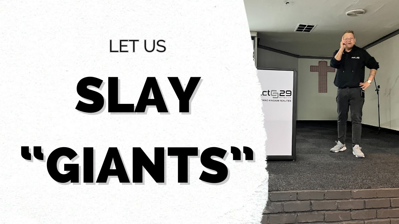 Let Us Slay Giants || Sermon by: Rick Koelewijn || June 2024 - YouTube