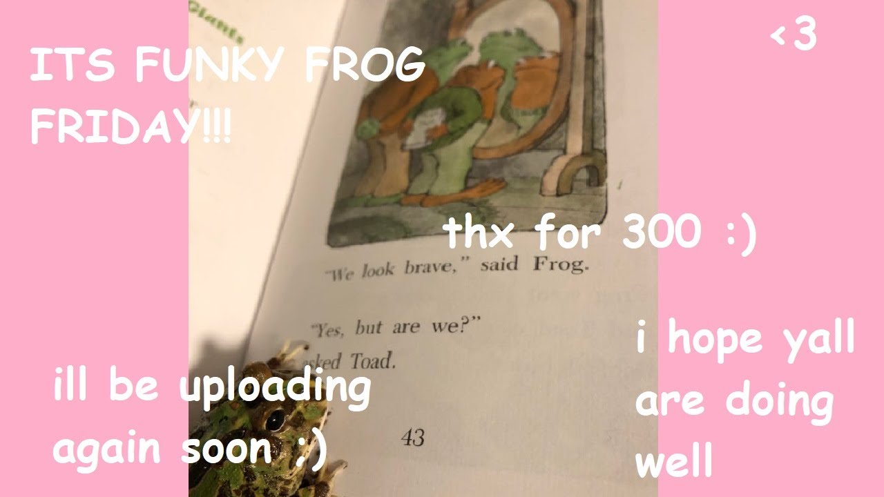 it's funky frog friday - YouTube