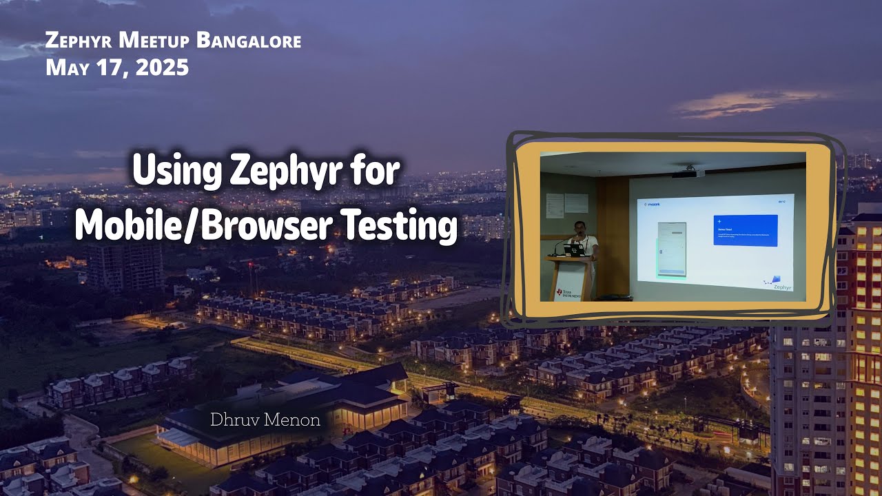 Using Zephyr for Mobile/Browser Testing - YouTube