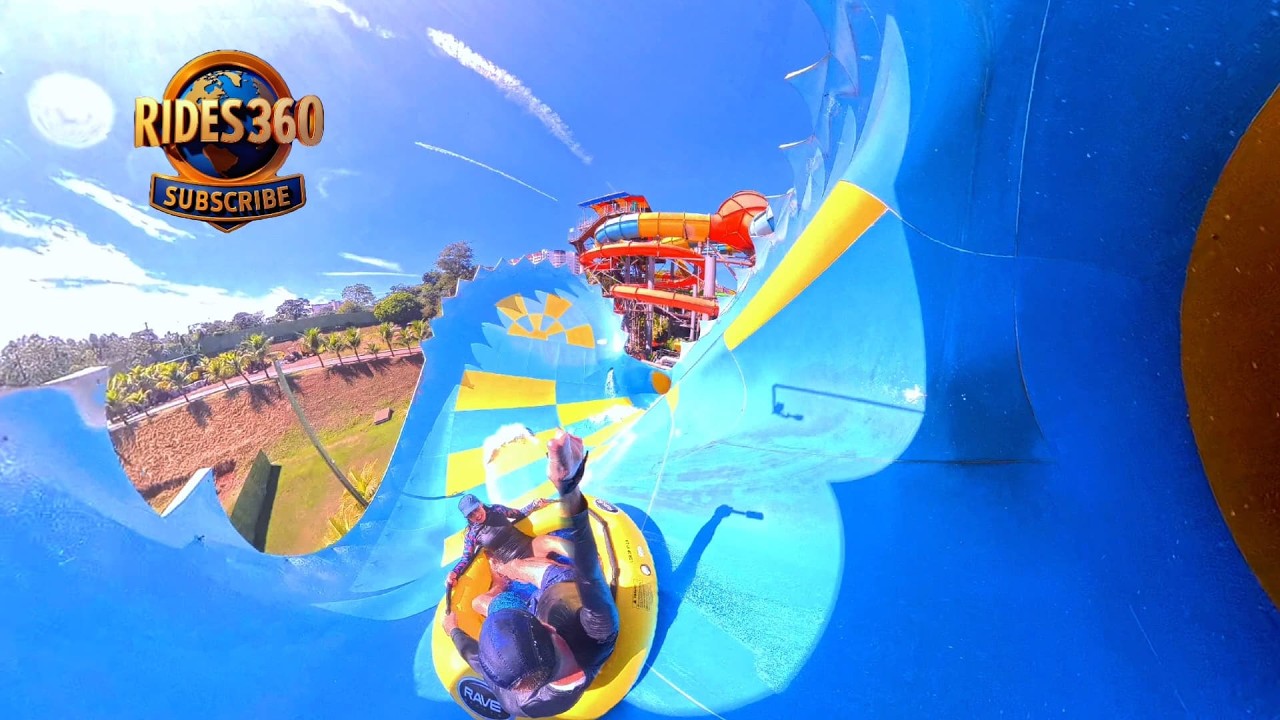 VR 360° View in 8K – Ride the Legendary Waterslide at the Water - YouTube