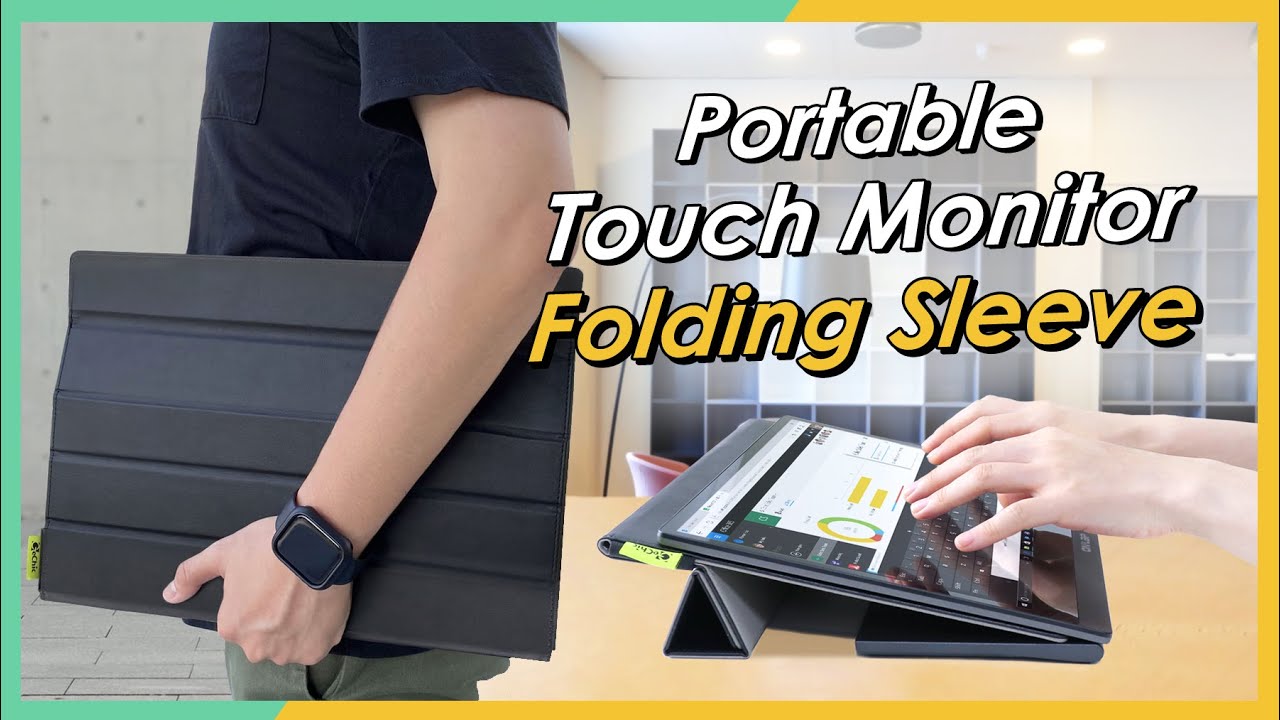 M505T/I Folding Sleeve for Touching on On-Lap Touchscreen Monitor ...