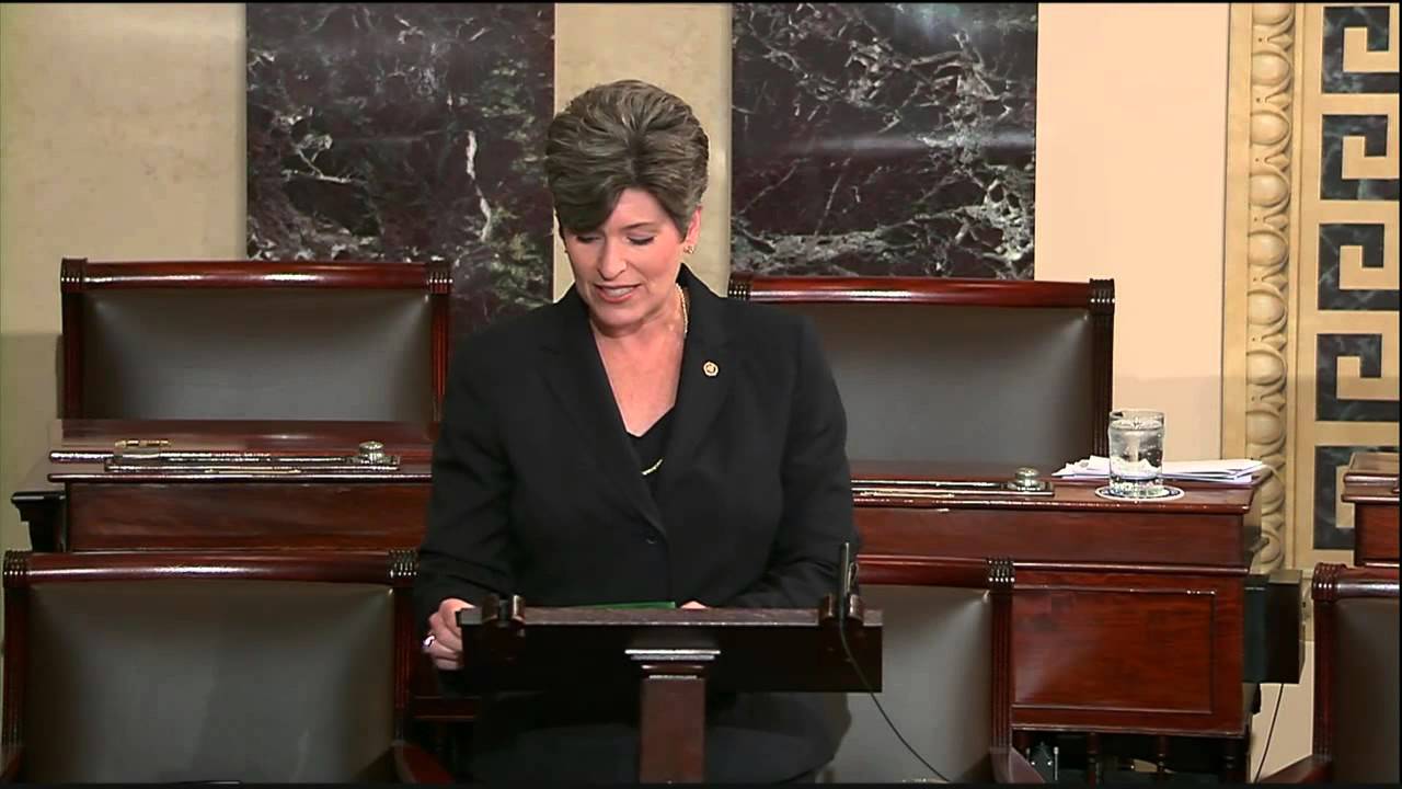 Sen. Ernst Highlights Failures Within the President's Deal - YouTube