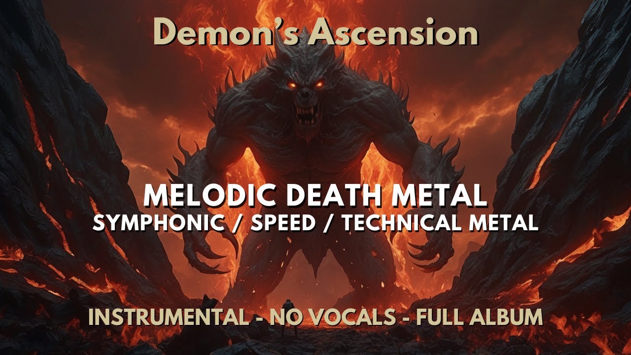 Epic MELODIC DEATH METAL Playlist | No Vocals | Symphonic Speed Metal ...