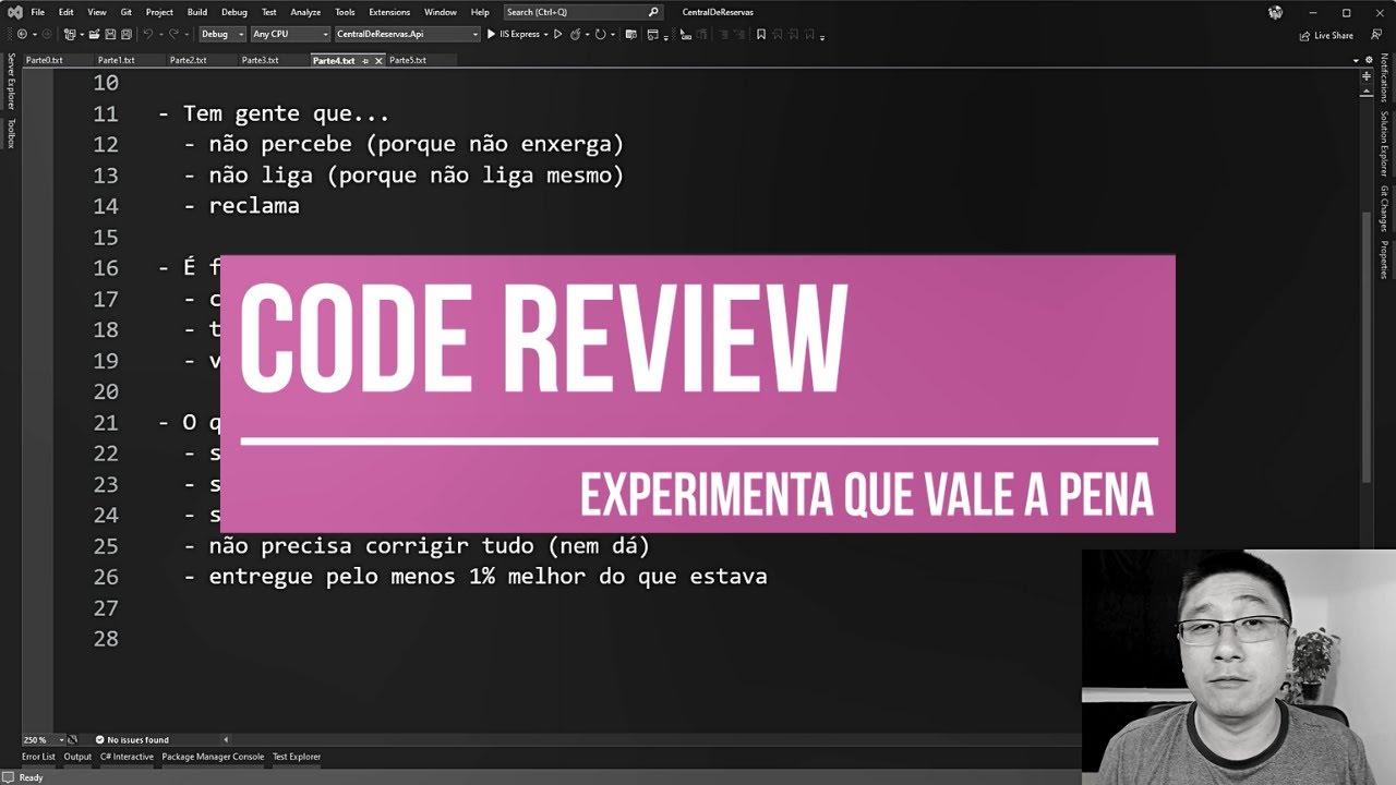 CODE REVIEW melhora o código do time (se aplicar do jeito CERTO) - YouTube