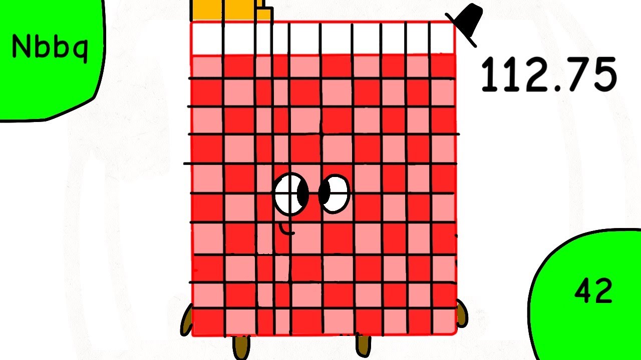 Numberblocks band quarters 42 - YouTube