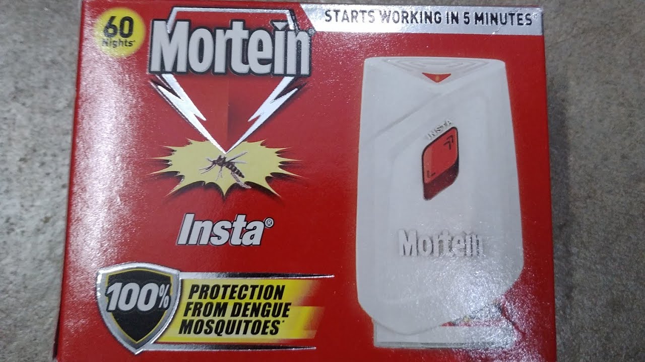 Mortein Insta Machine and refill(45 ml),1 kit Review - YouTube
