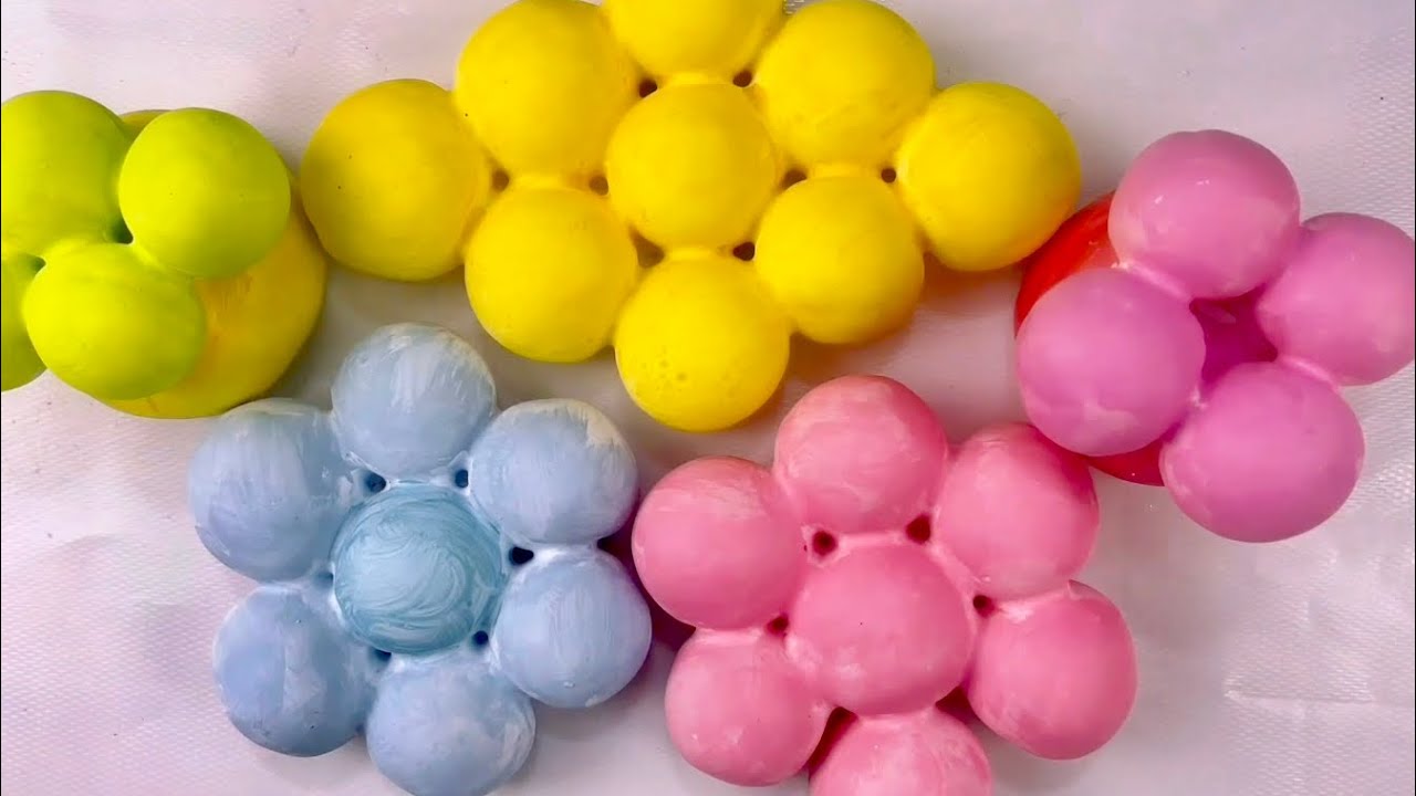 Plaster Clay cracking ASMR compilation - YouTube