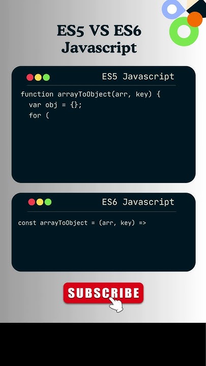Es5 Vs Es6 Javascript Convert An Array Of Objects Into A Single