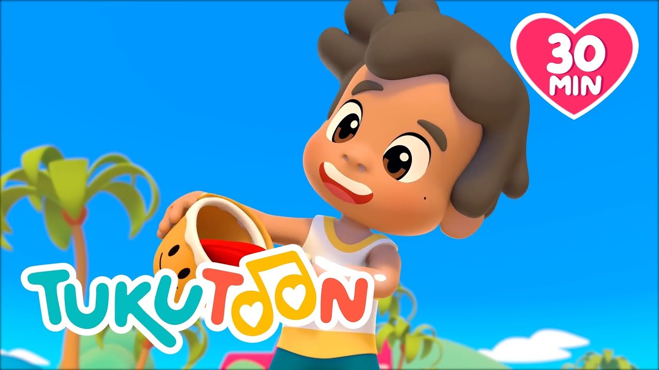 Mix 🌈 ¡Cantemos con Tuku y sus amigos! 🏖️ 30 min 🎶🥁 #TukuToon ️ #cancionesinfantiles - YouTube