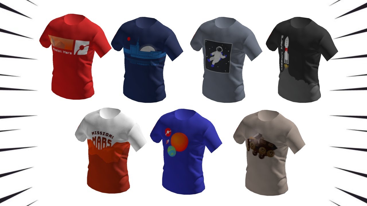 [EVENT] HOW TO GET 7 MISSION MARS LAYERED CLOTHING T-SHIRTS IN MISSION ...