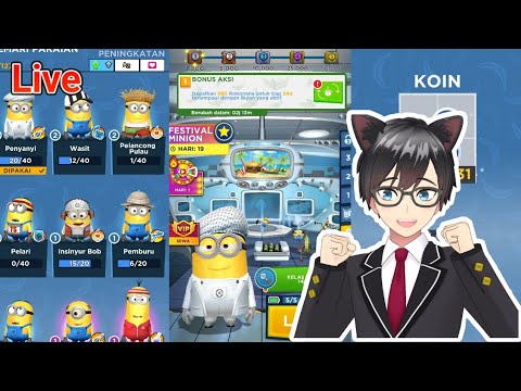 🔴 Live Minion Rush Ayo Kita Selesaikan Misi 😱😱 - YouTube