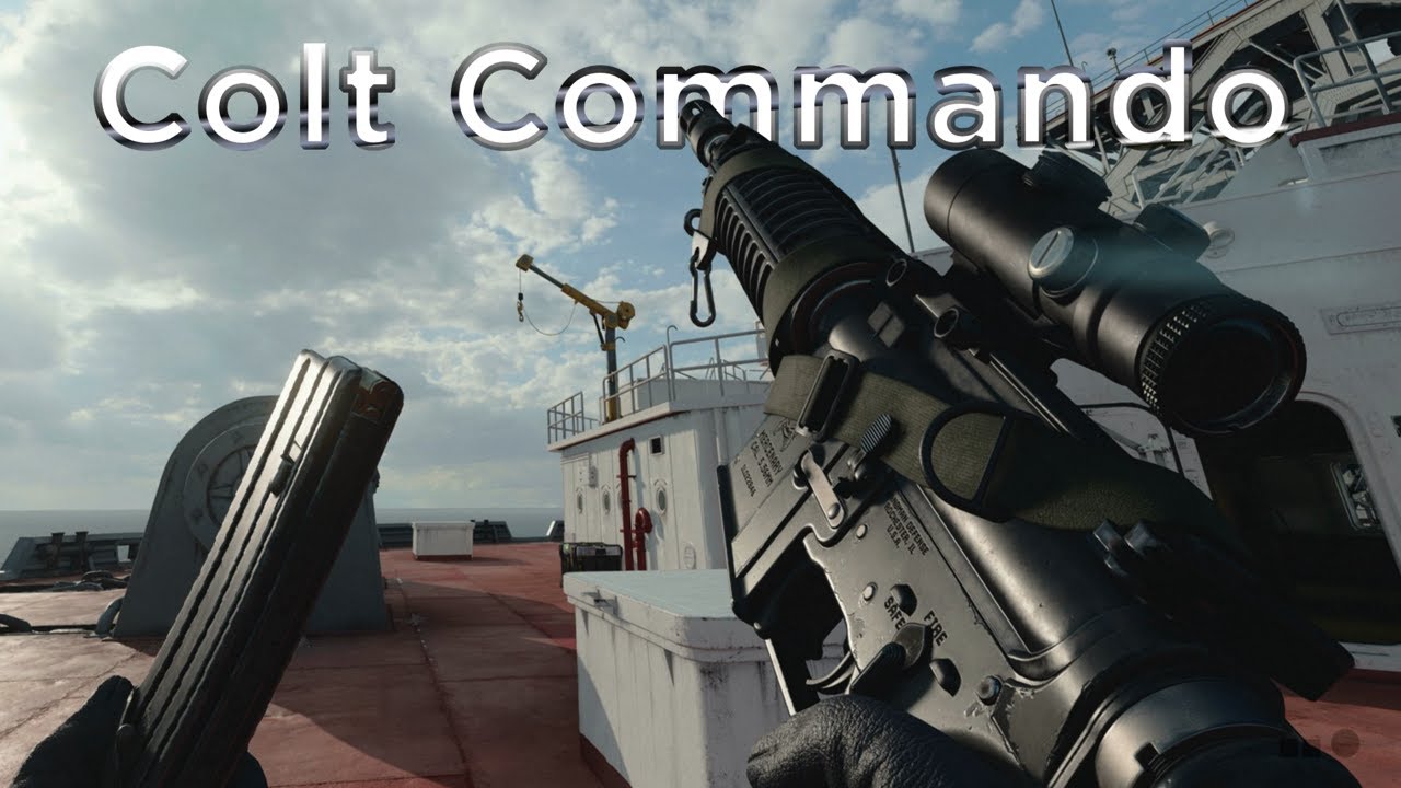 Colt Commando Gameplay | Black Ops Cold War (PS5) - YouTube