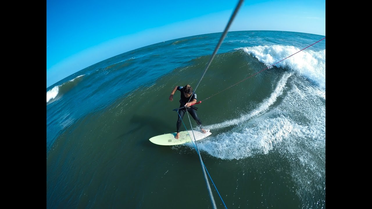 Kitesurfing with Hydro Surfboards - YouTube
