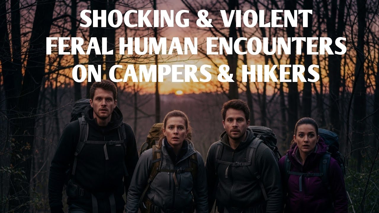 #DOGMAN, SHOCKING & VIOLENT FERAL HUMAN ENCOUNTERS ON CAMPERS & HIKERS ...
