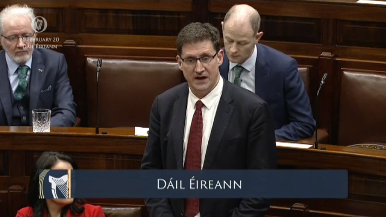 Eamon Ryan TD, speaks in the 33rd Dáil. - YouTube