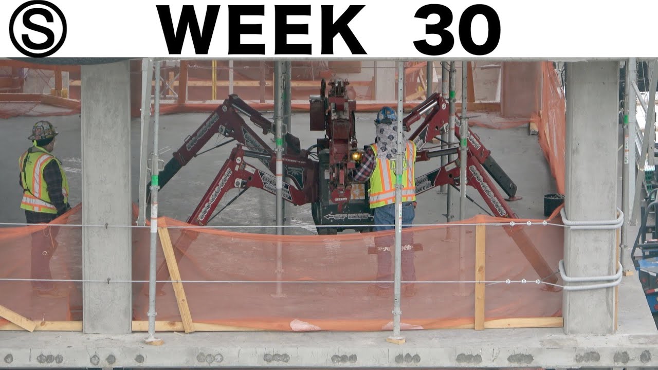One-week construction time-lapse with closeups: Week 30 of the Ⓢ-series ...