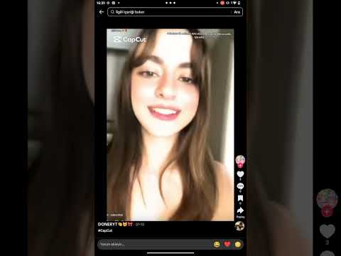 Kankamın tiktok kanalına baktım